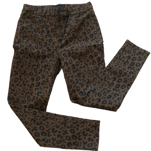 Sanctuary | Jeans | Sanctuary Leopard Print Social Ankle Skinny High ...